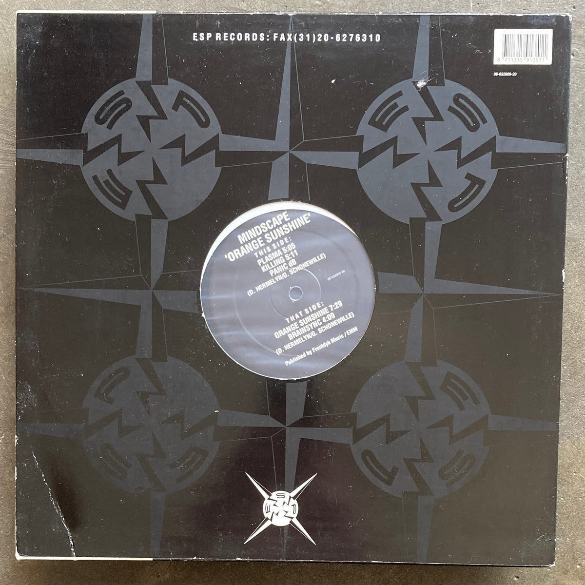 Mindscape – Orange Sun – All Night Flight Records