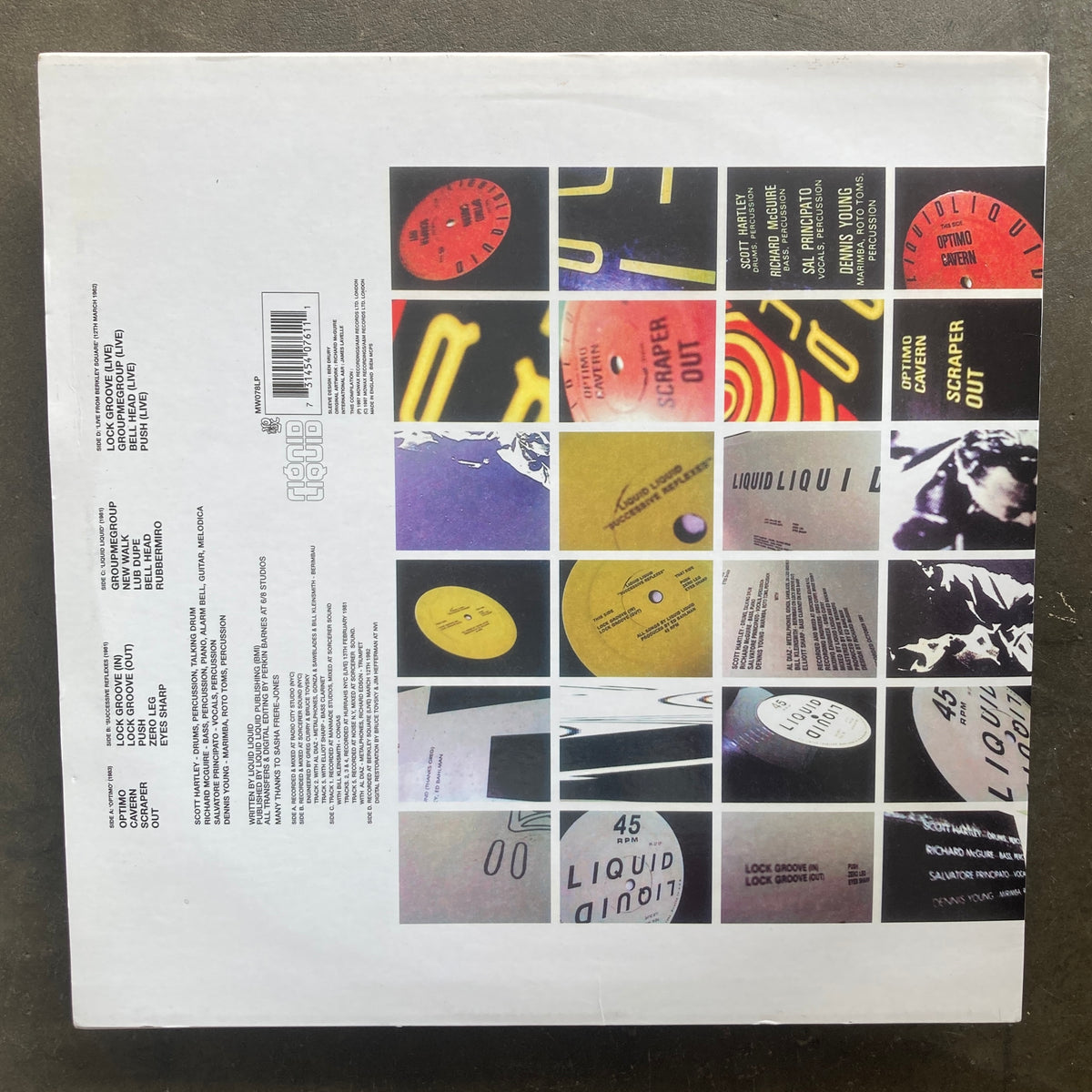 Liquid Liquid ‎– Liquid Liquid – All Night Flight Records