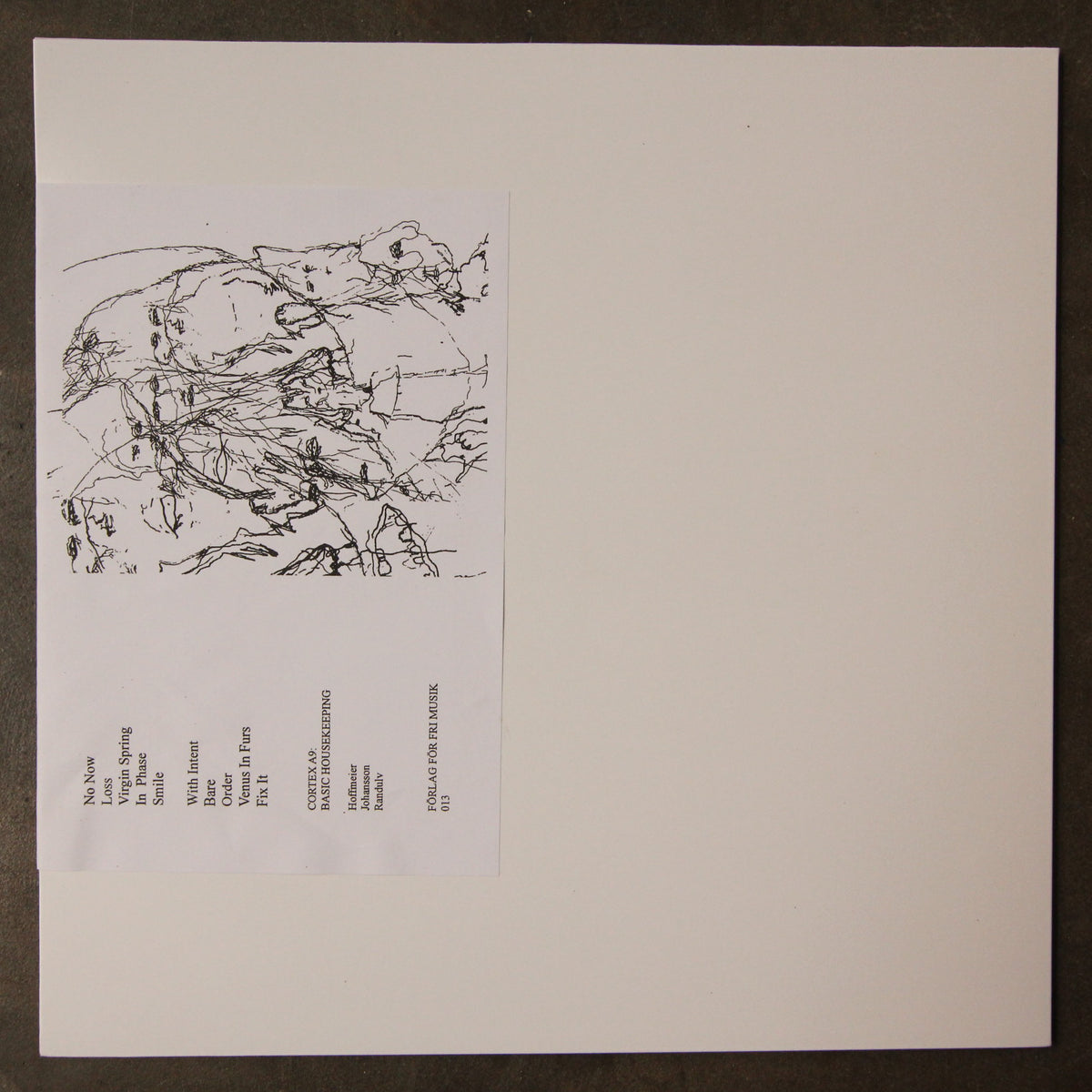 Cortex A9 ‎– Basic Housekeeping - Order – All Night Flight Records