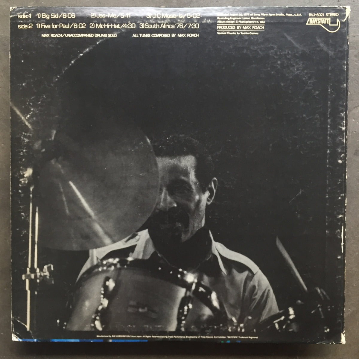 Max Roach – Solos – All Night Flight Records
