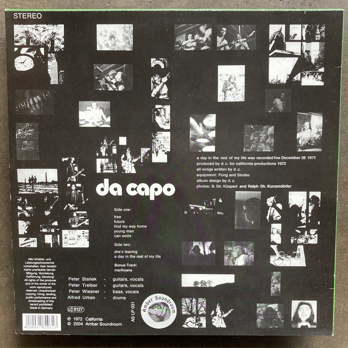 Da Capo – Da Capo – All Night Flight Records