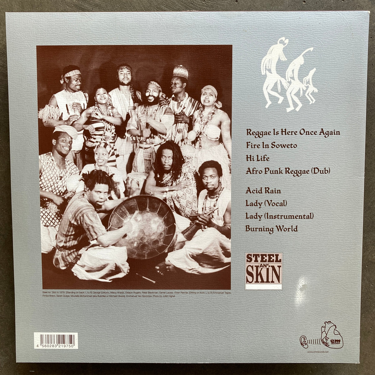 Steel An' Skin – Reggae Is Here Once Again – All Night Flight Records