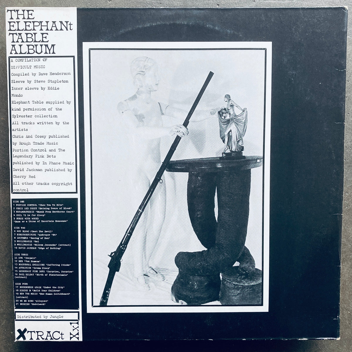 Various – The Elephant Table Album (A Compilation Of Difficult Music ...