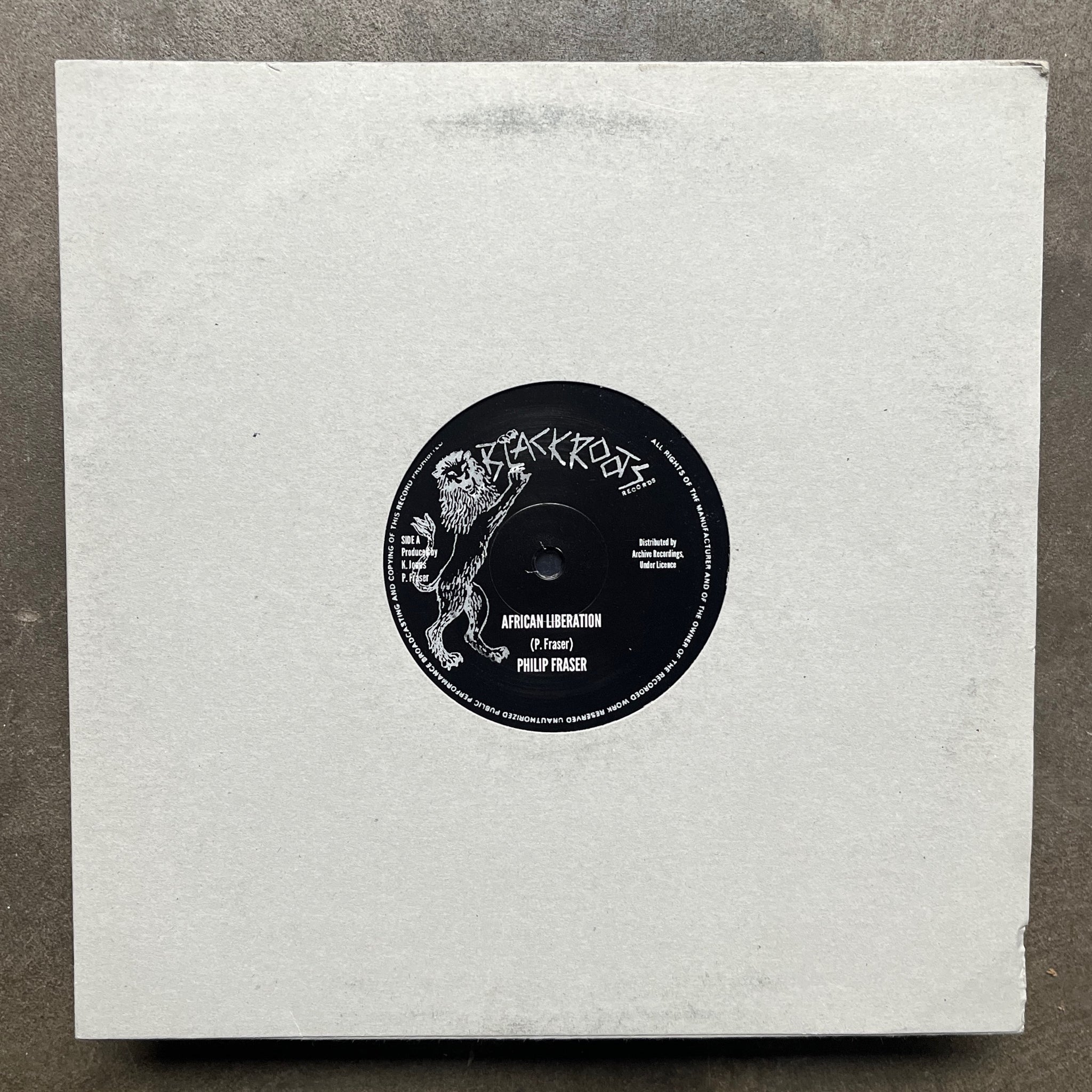 Philip Fraser – African Liberation – All Night Flight Records