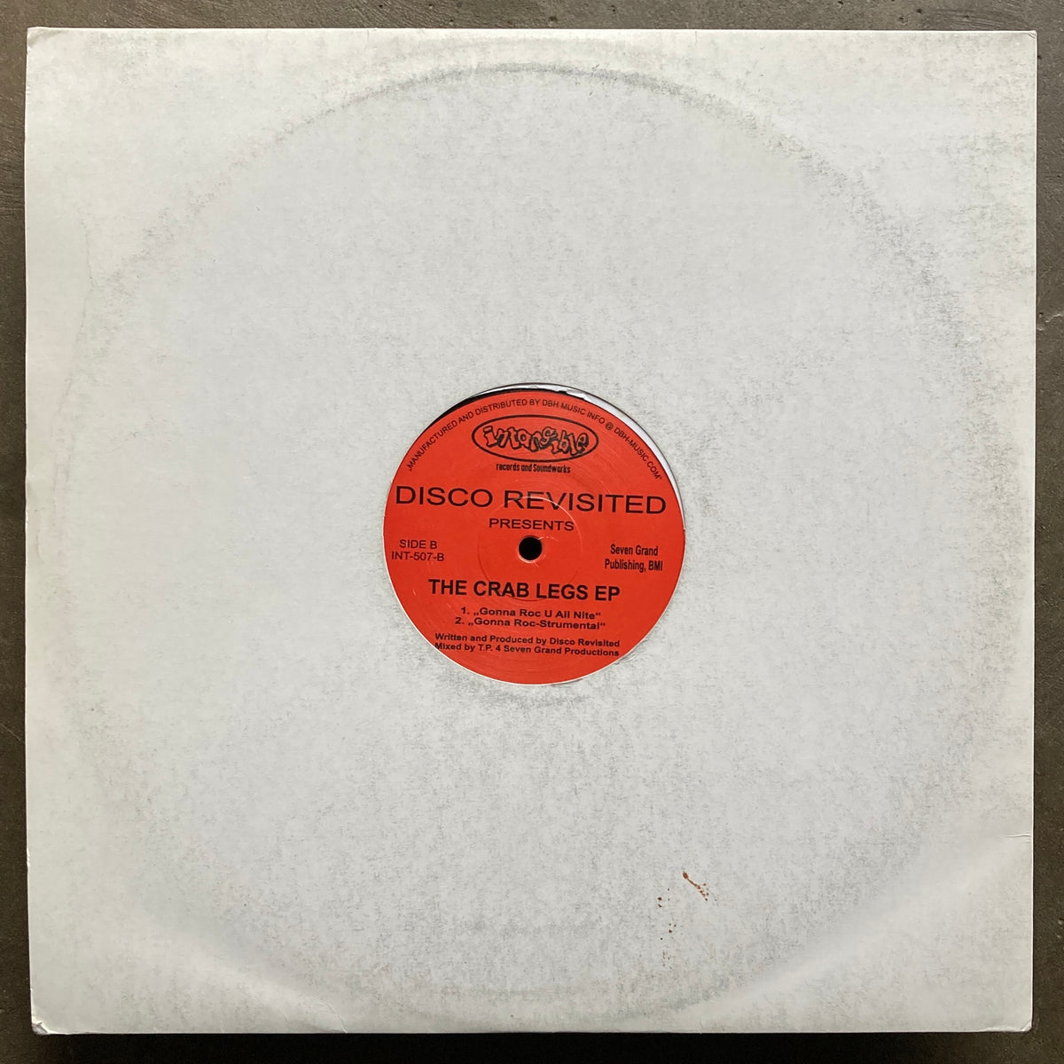 Disco Revisited – The Crab Legs EP – All Night Flight Records