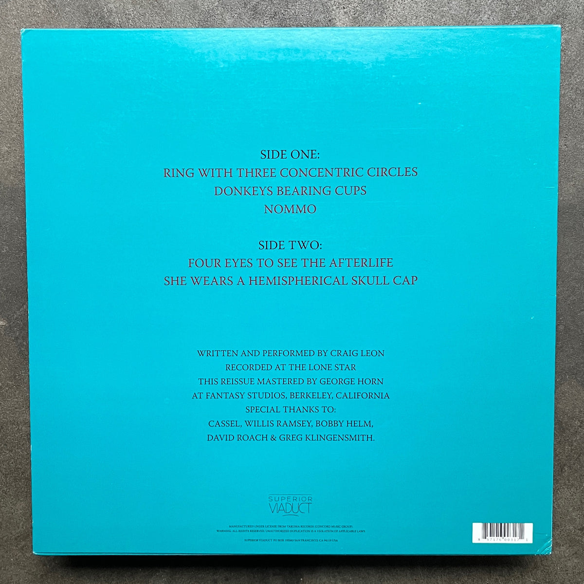 Craig Leon – Nommos – All Night Flight Records
