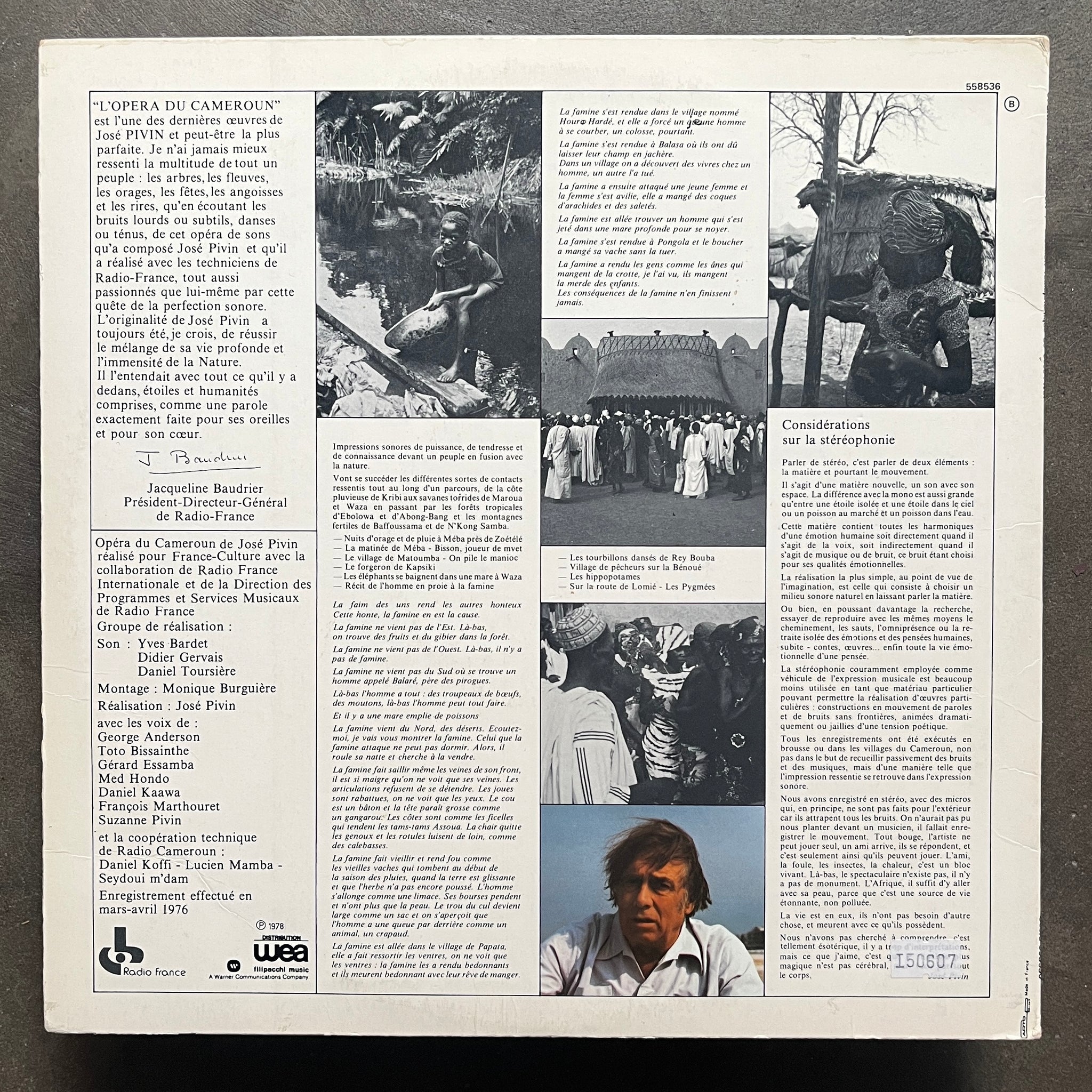 José Pivin – Opéra Du Cameroun – All Night Flight Records