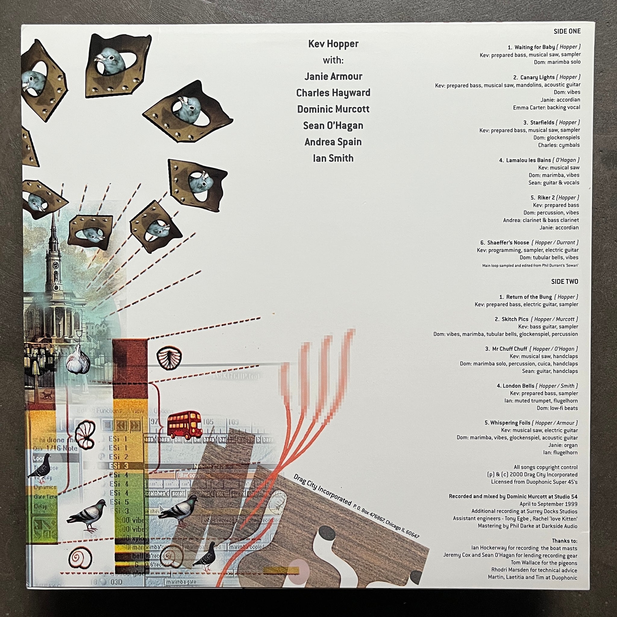 Kev Hopper – Whispering Foils – All Night Flight Records