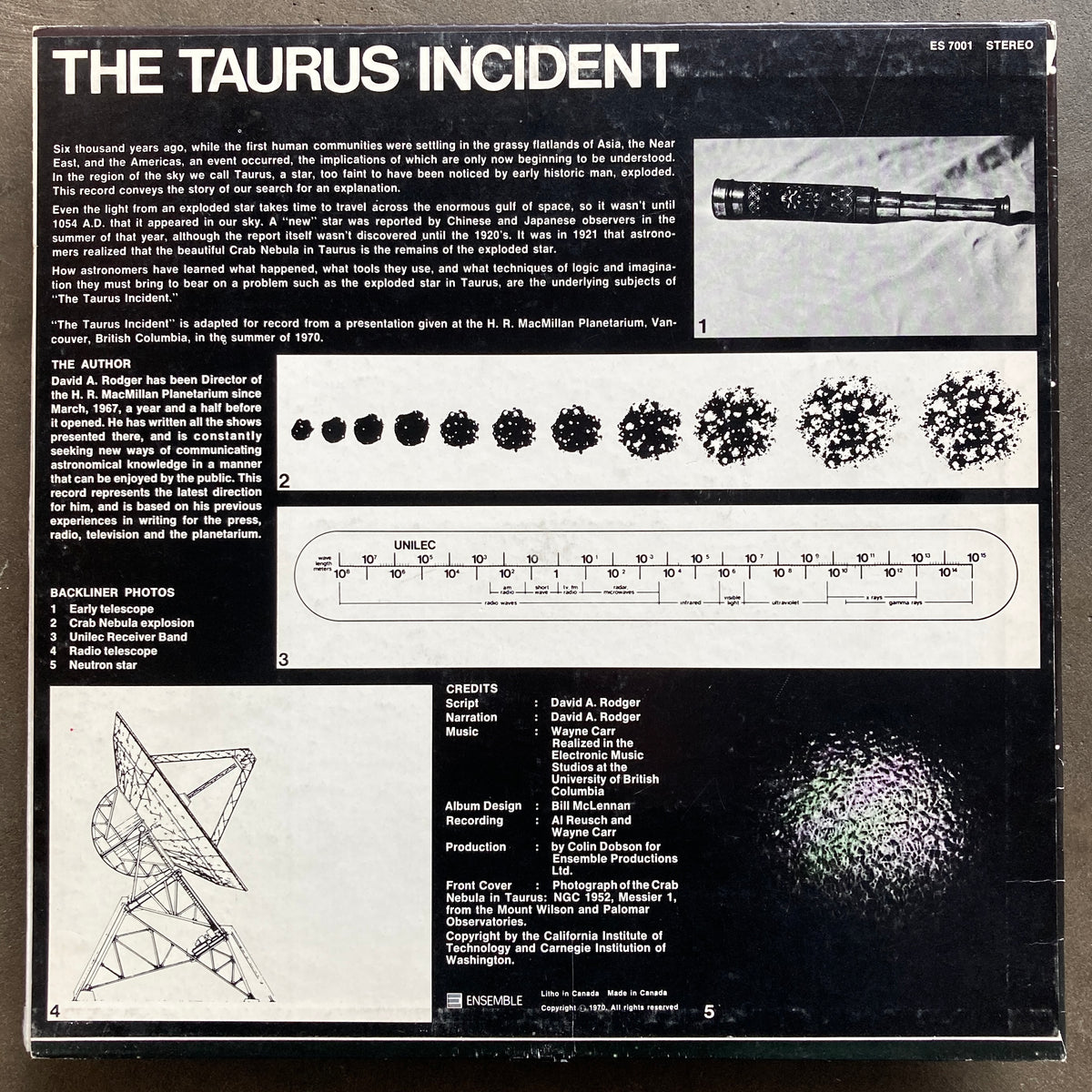 David A. Rodger, Wayne Carr – The Taurus Incident – All Night Flight ...