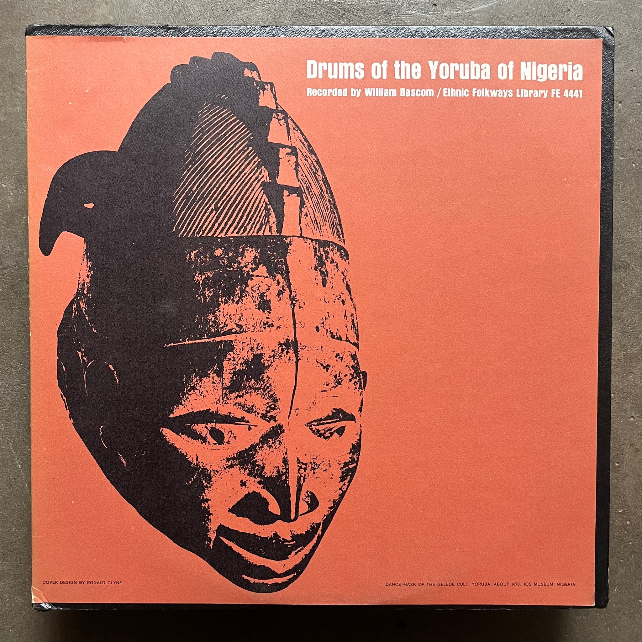 Yoruba ‎– Drums Of The Yoruba Of Nigeria – All Night Flight Records