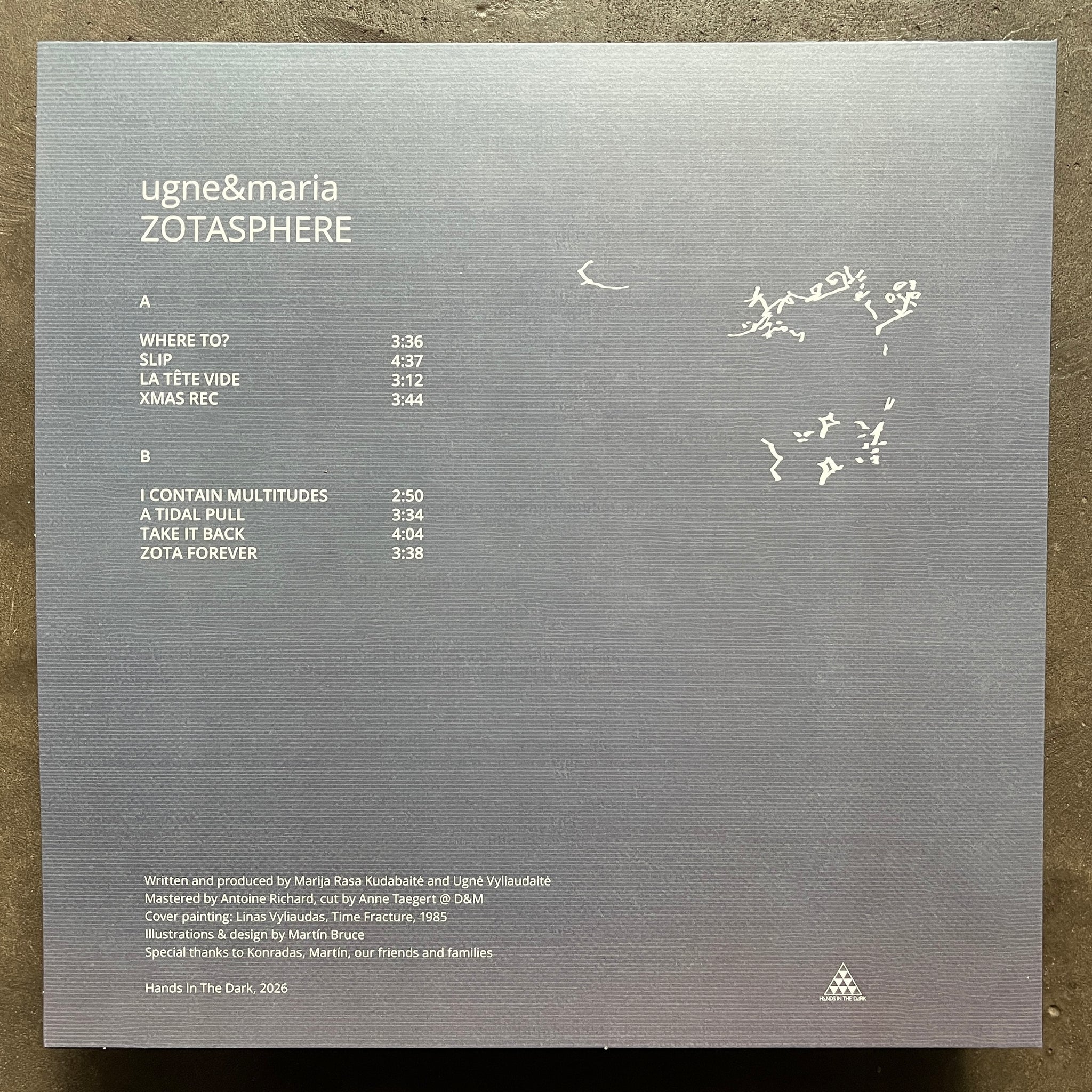 ugne&maria – Zotasphere – All Night Flight Records