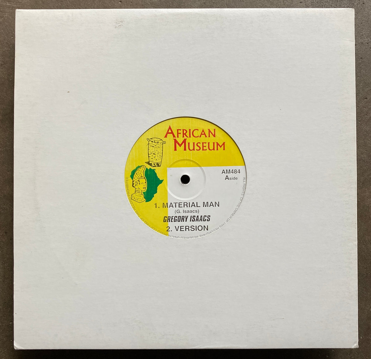 Gregory Isaacs Night Nurse Material Man All Night Flight Records
