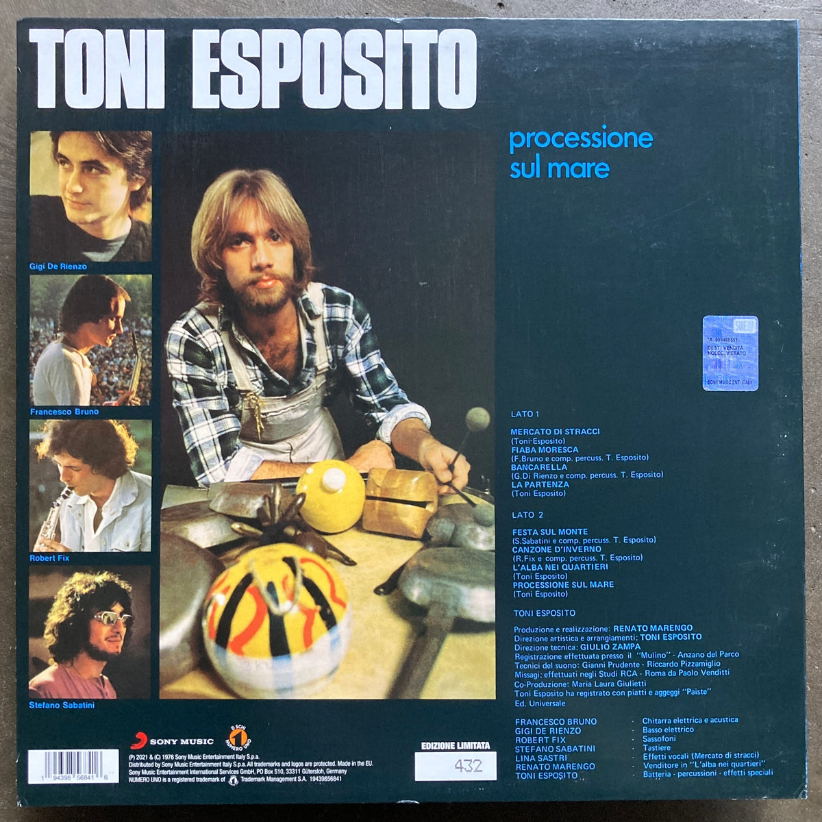 Toni Esposito – Processione Sul Mar – All Night Flight Records