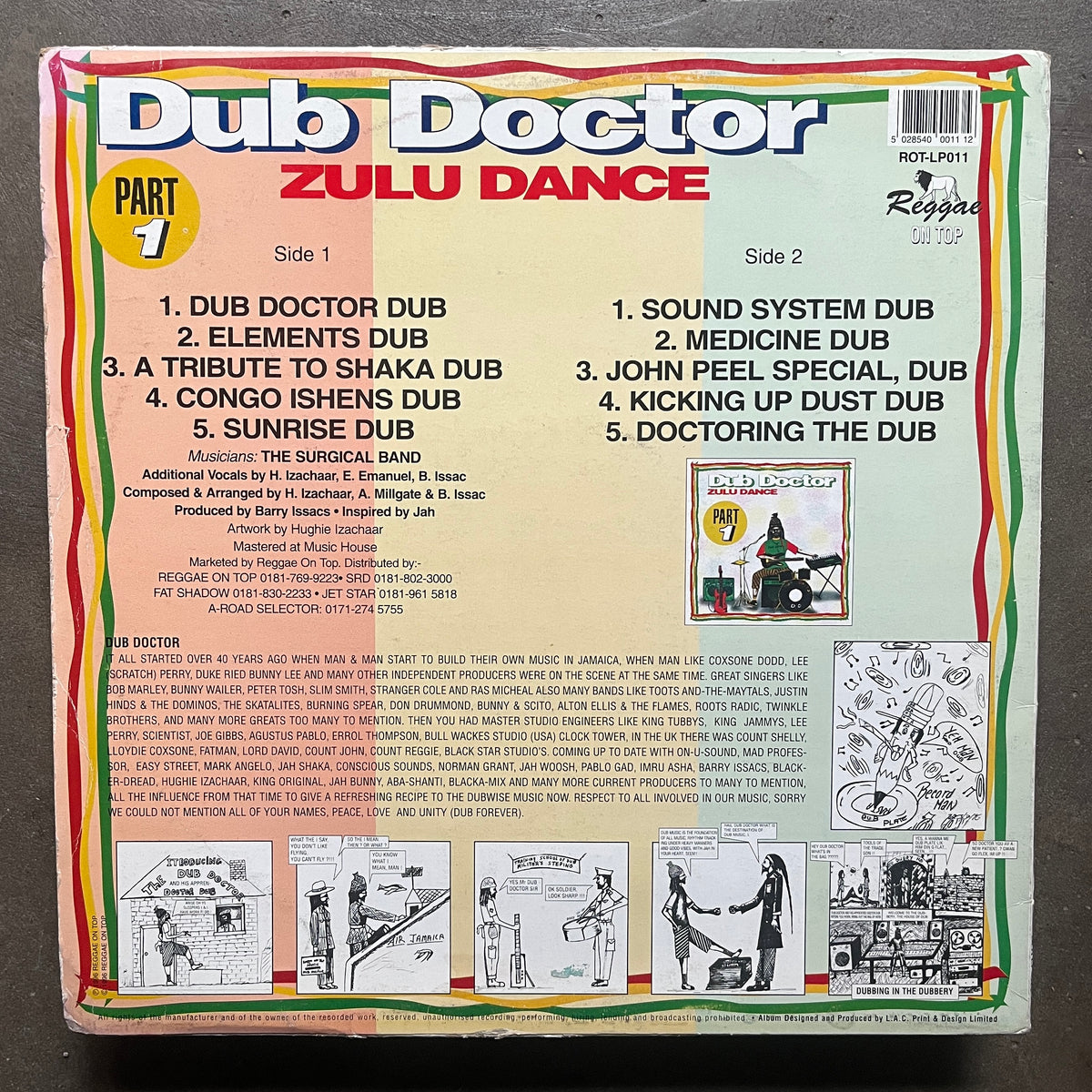 Dub Doctor – Zulu Dance – All Night Flight Records