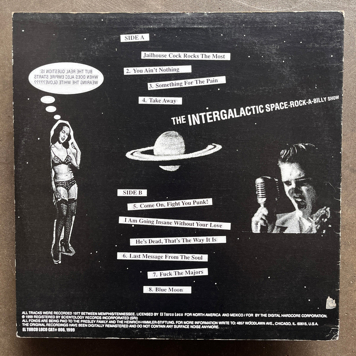 Alec Empire – Alec Empire Vs. Elvis Presley – All Night Flight Records