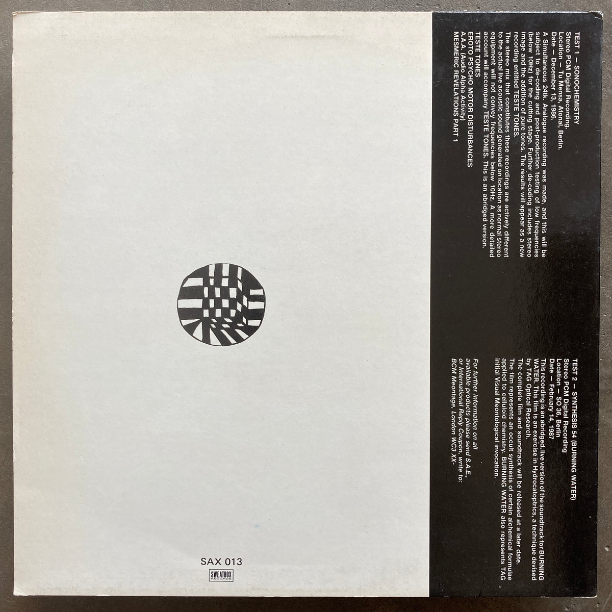 T.A.G.C. – Meontological Research Recording Record 1 – All Night Flight ...