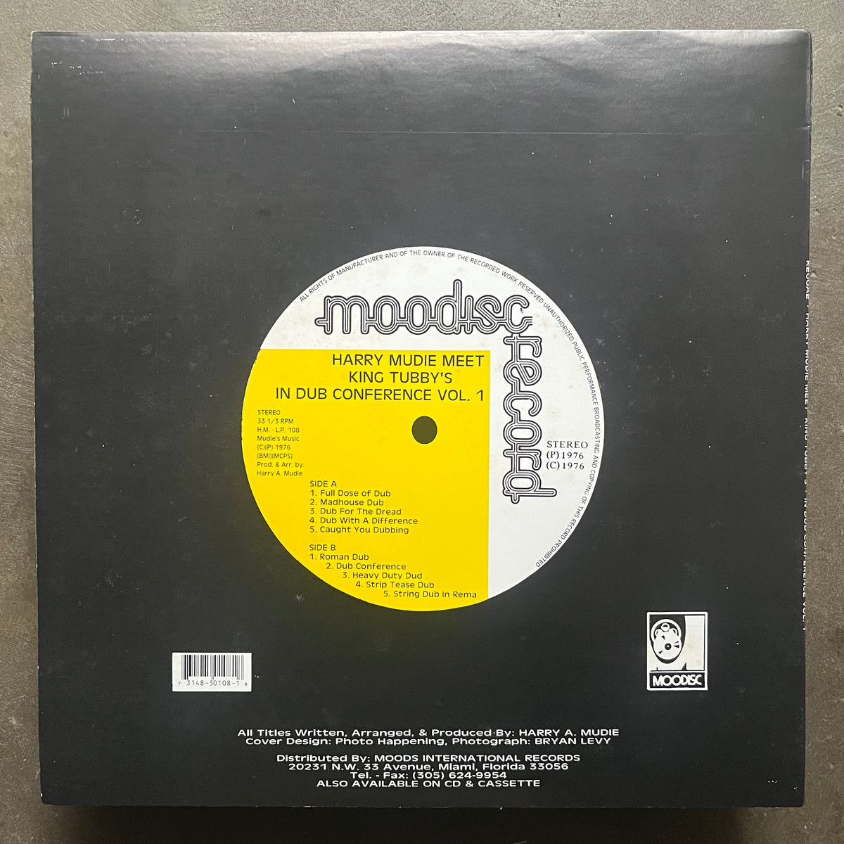 Harry Mudie Meet King Tubby's ‎– In Dub Conference Volume One – All ...