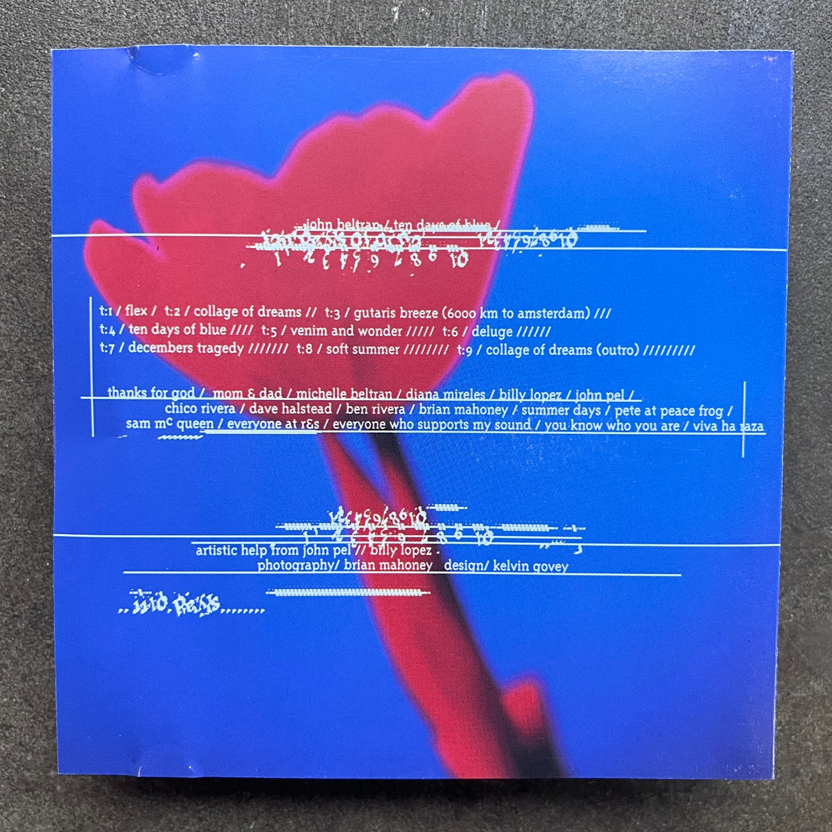 John Beltran – Ten Days Of Blue (CD) – All Night Flight Records