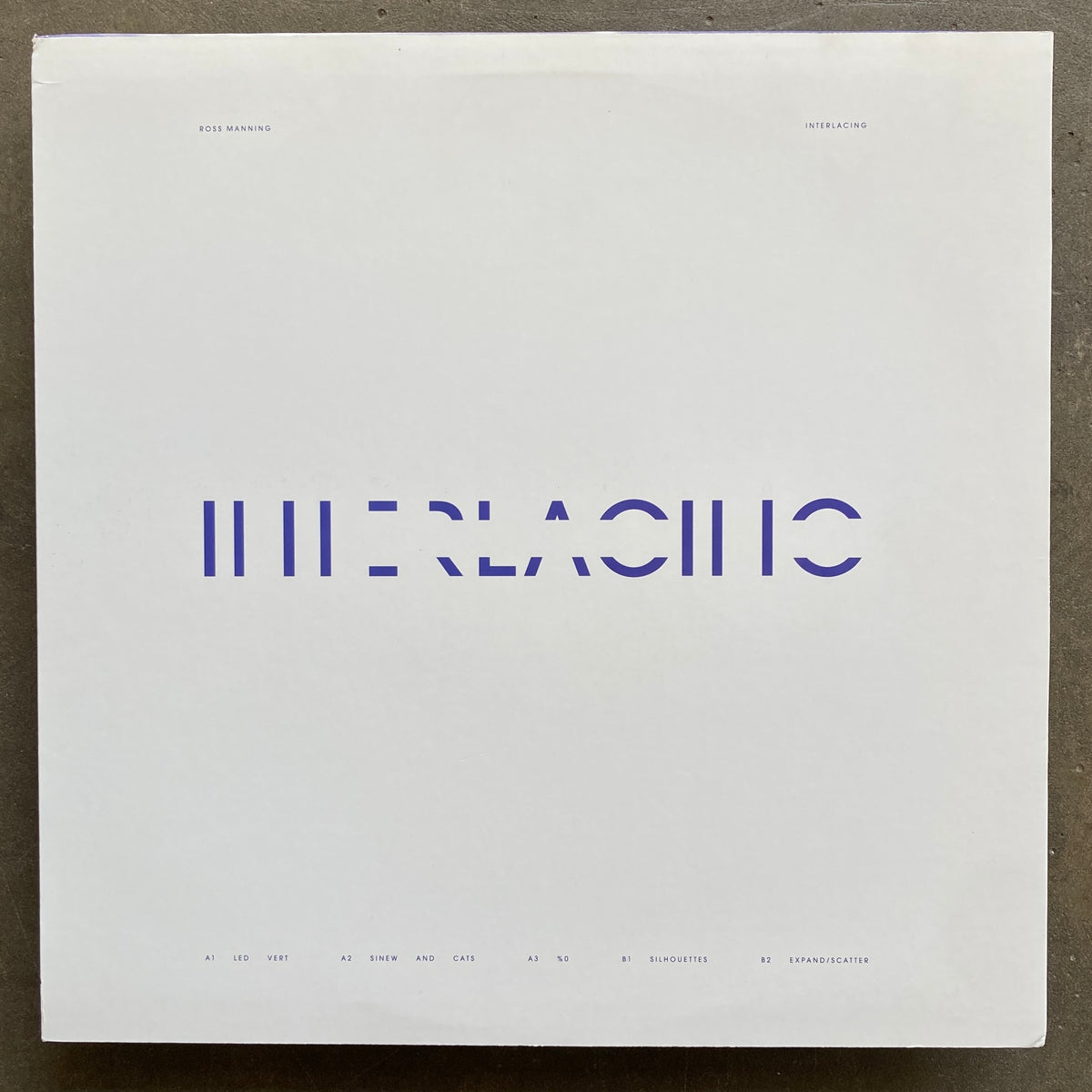 Ross Manning – Interlacing – All Night Flight Records