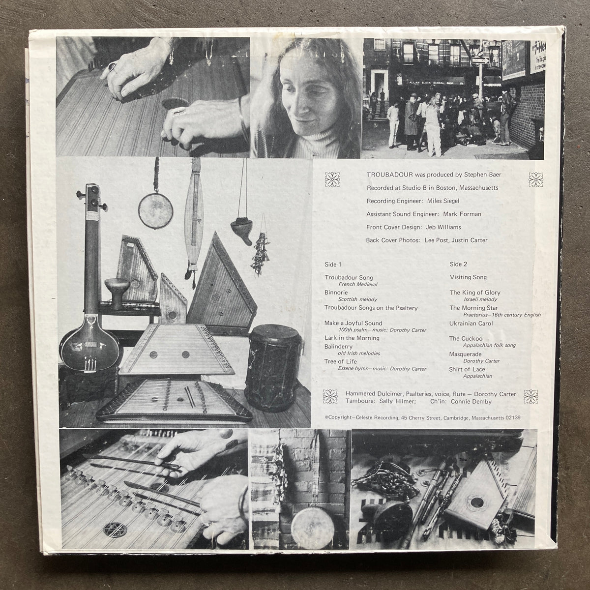 Dorothy Carter – Troubadour – All Night Flight Records