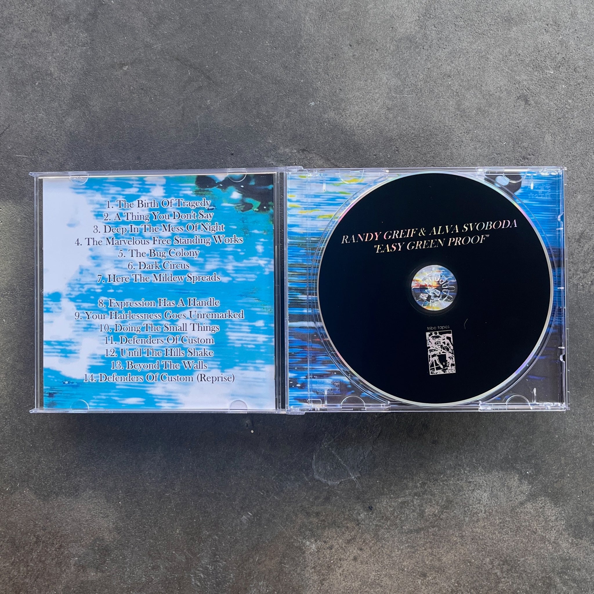 Randy Greif & Alva Svoboda – Easy Green Proof – All Night Flight Records