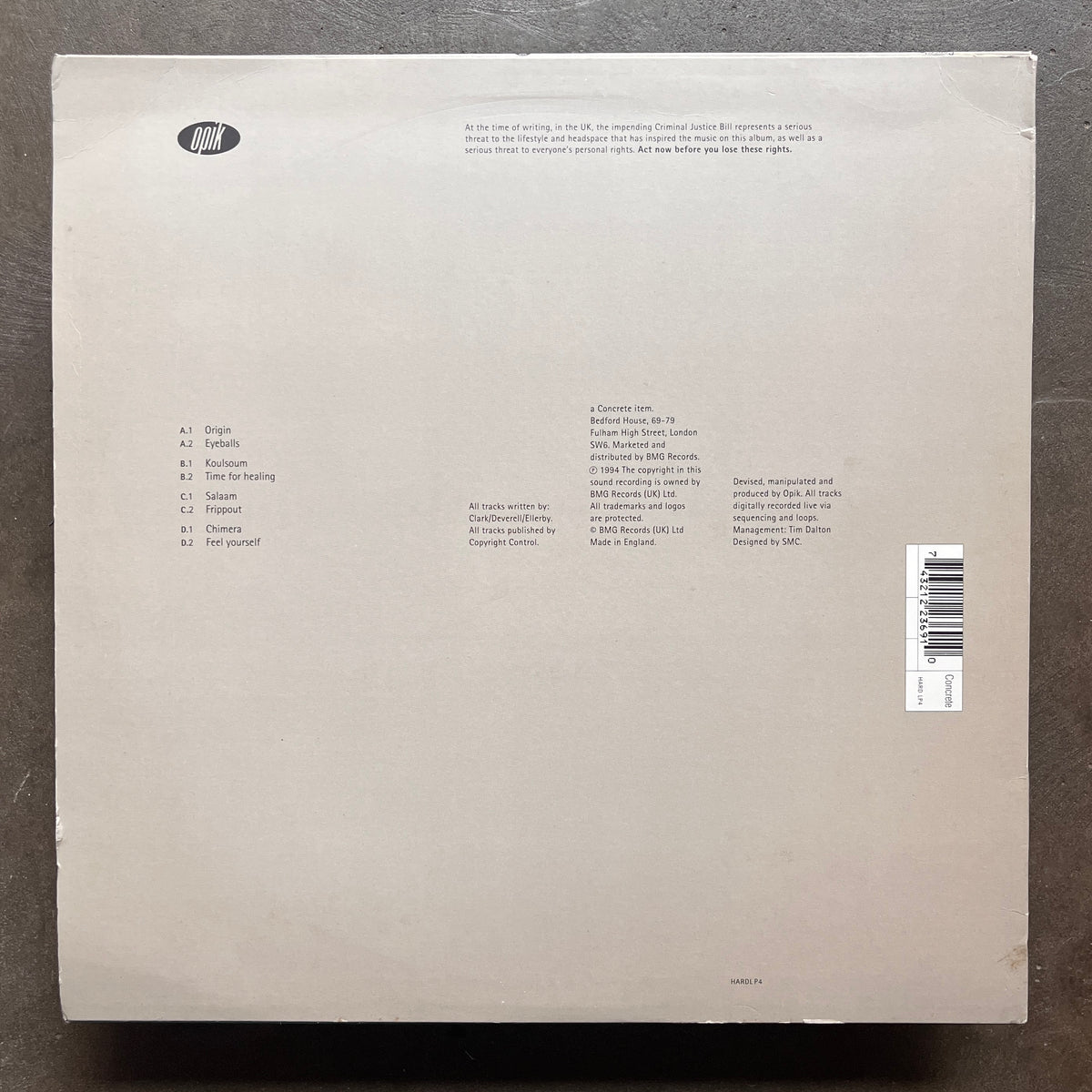 Opik – Opik – All Night Flight Records