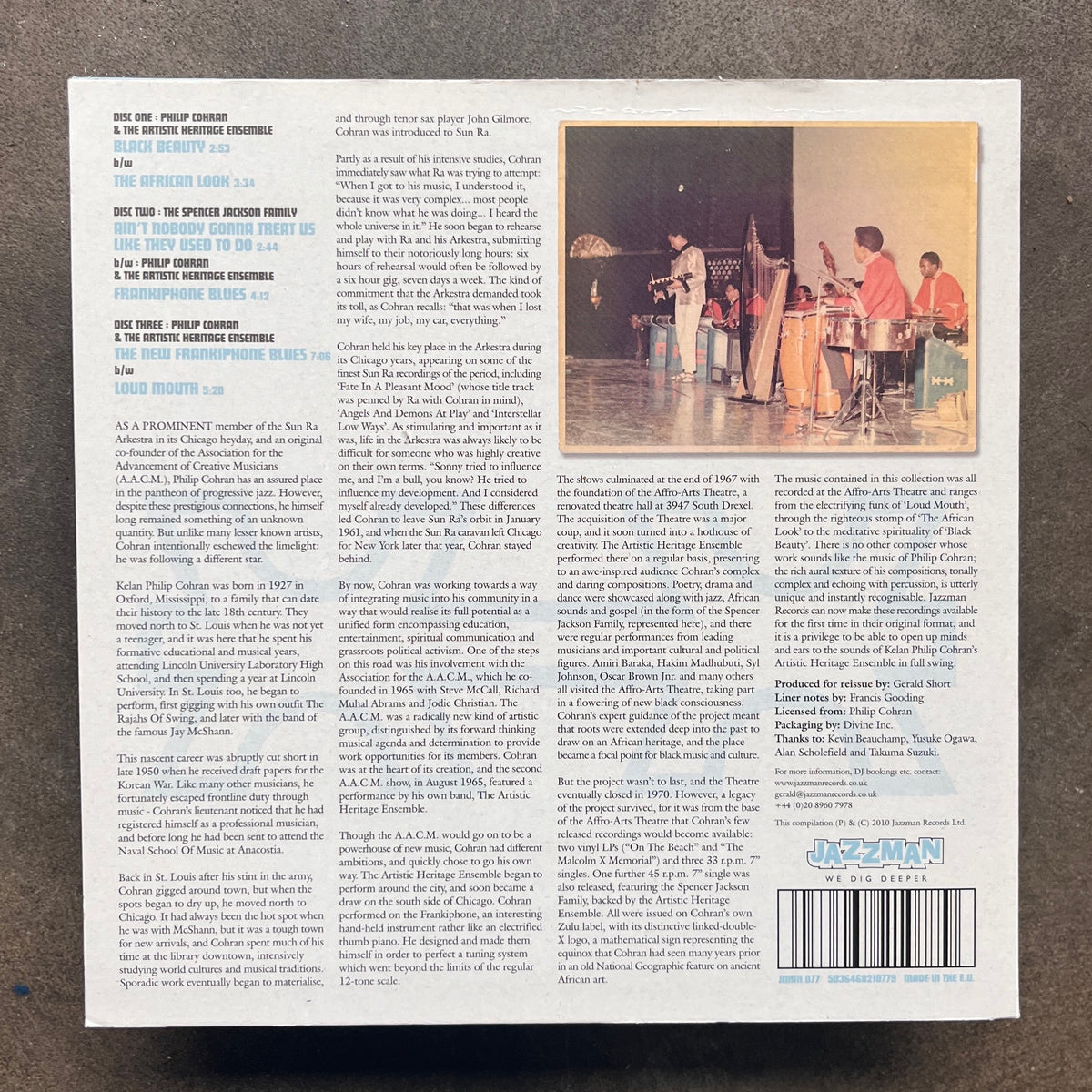 Philip Cohran And The Artistic Heritage Ensemble – The Zulu 45s Collec ...