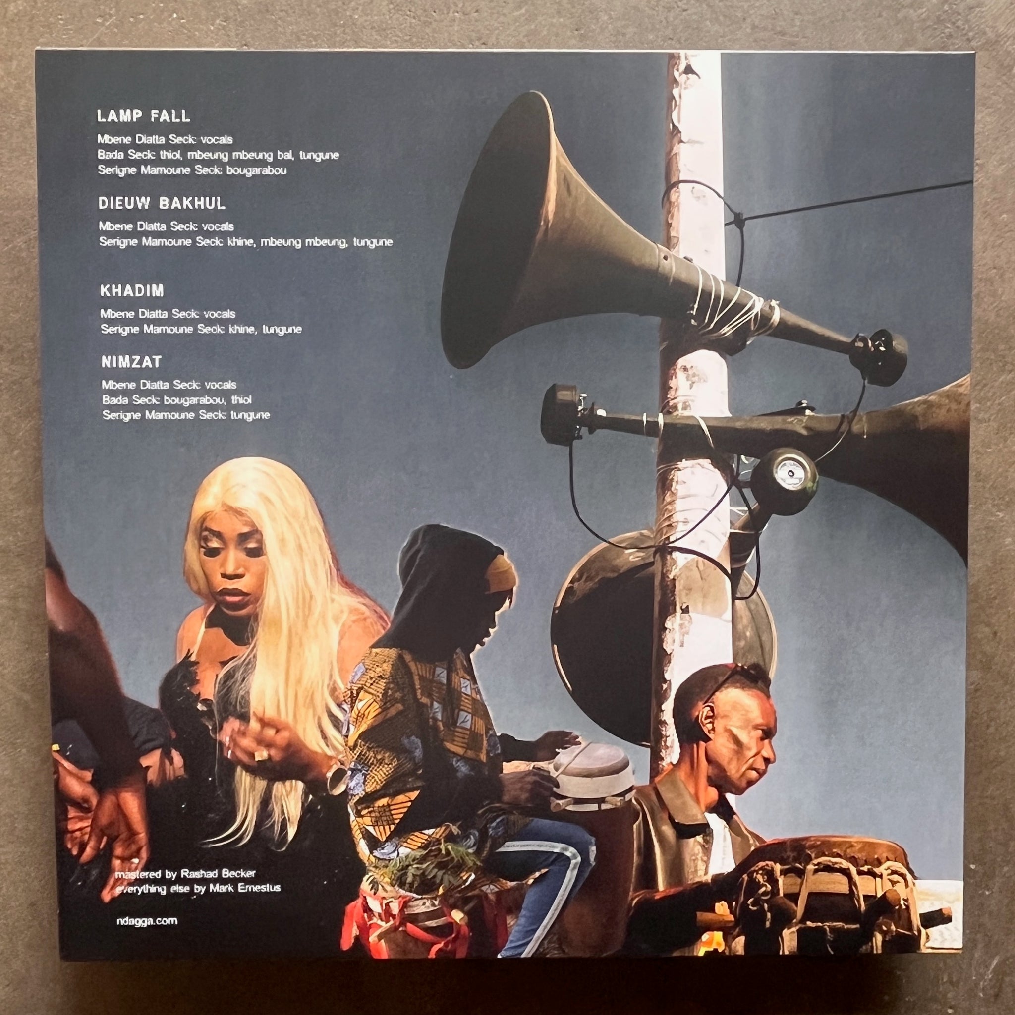 Mark Ernestus' Ndagga Rhythm Force w/ Mbene Diatta Seck – Khadim – All ...