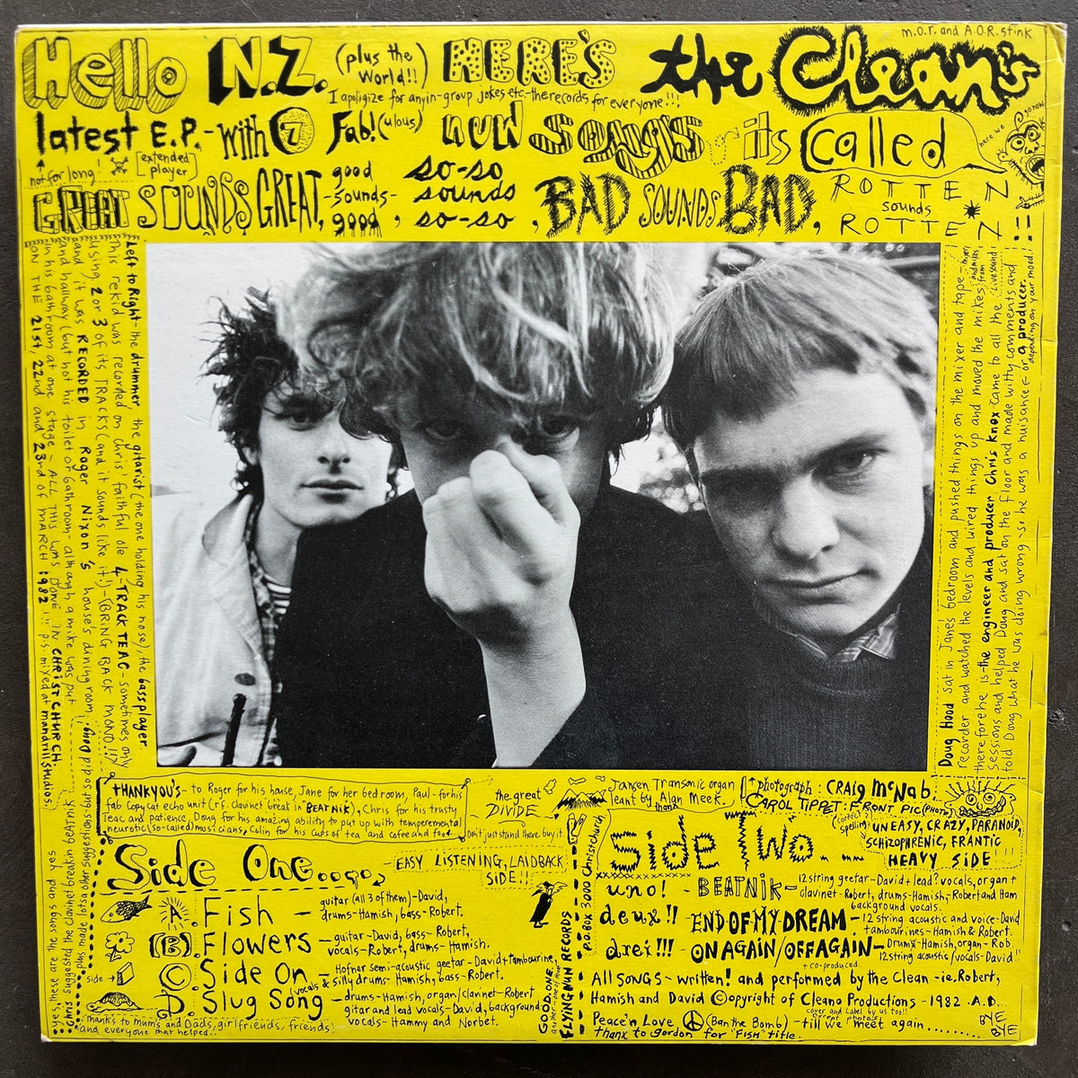 The Clean – Great Sounds Great, Good Sounds Good, So-So Sounds So-So ...