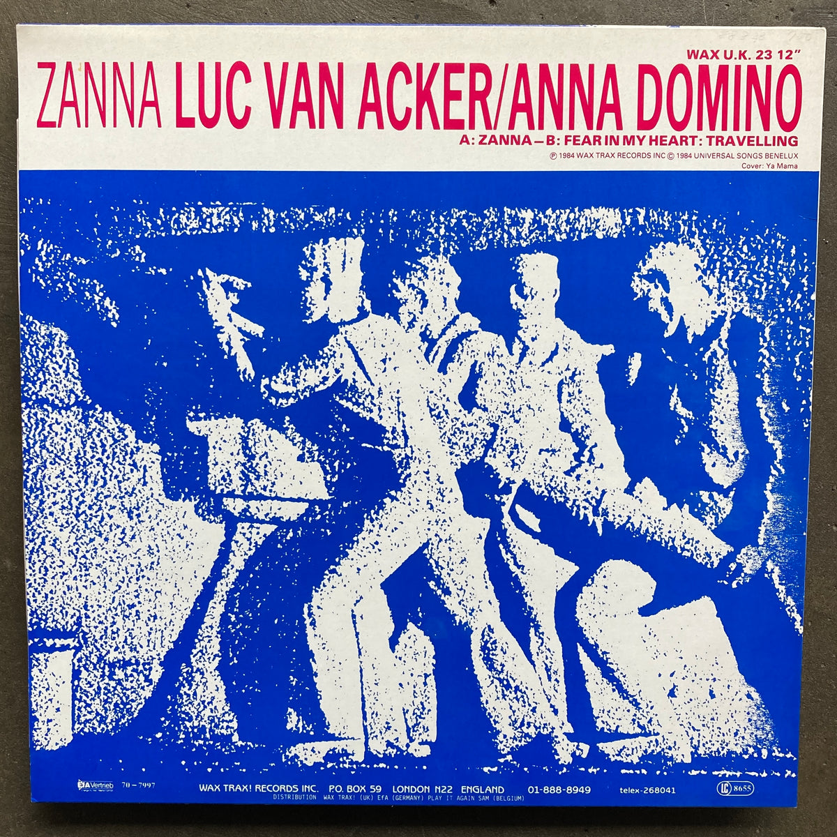 Luc Van Acker / Anna Domino – Zanna – All Night Flight Records