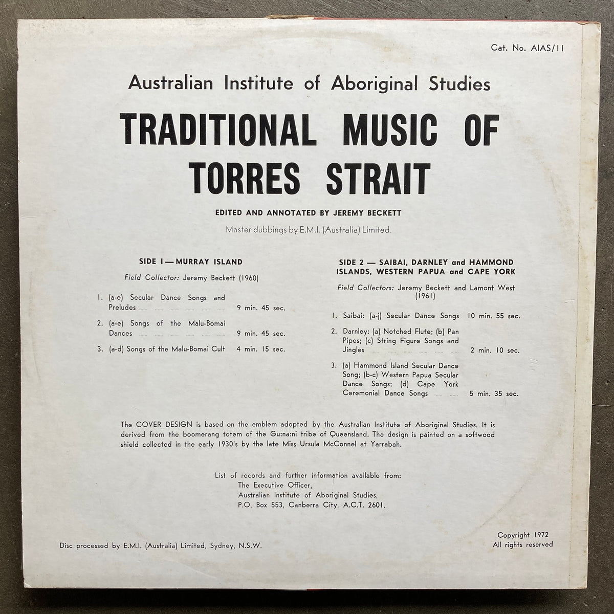Torres Strait Islanders – Traditional Music Of Torres Strait – All ...