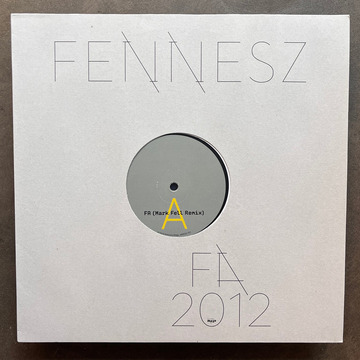 Fennesz ‎– Fa 2012 – All Night Flight Records