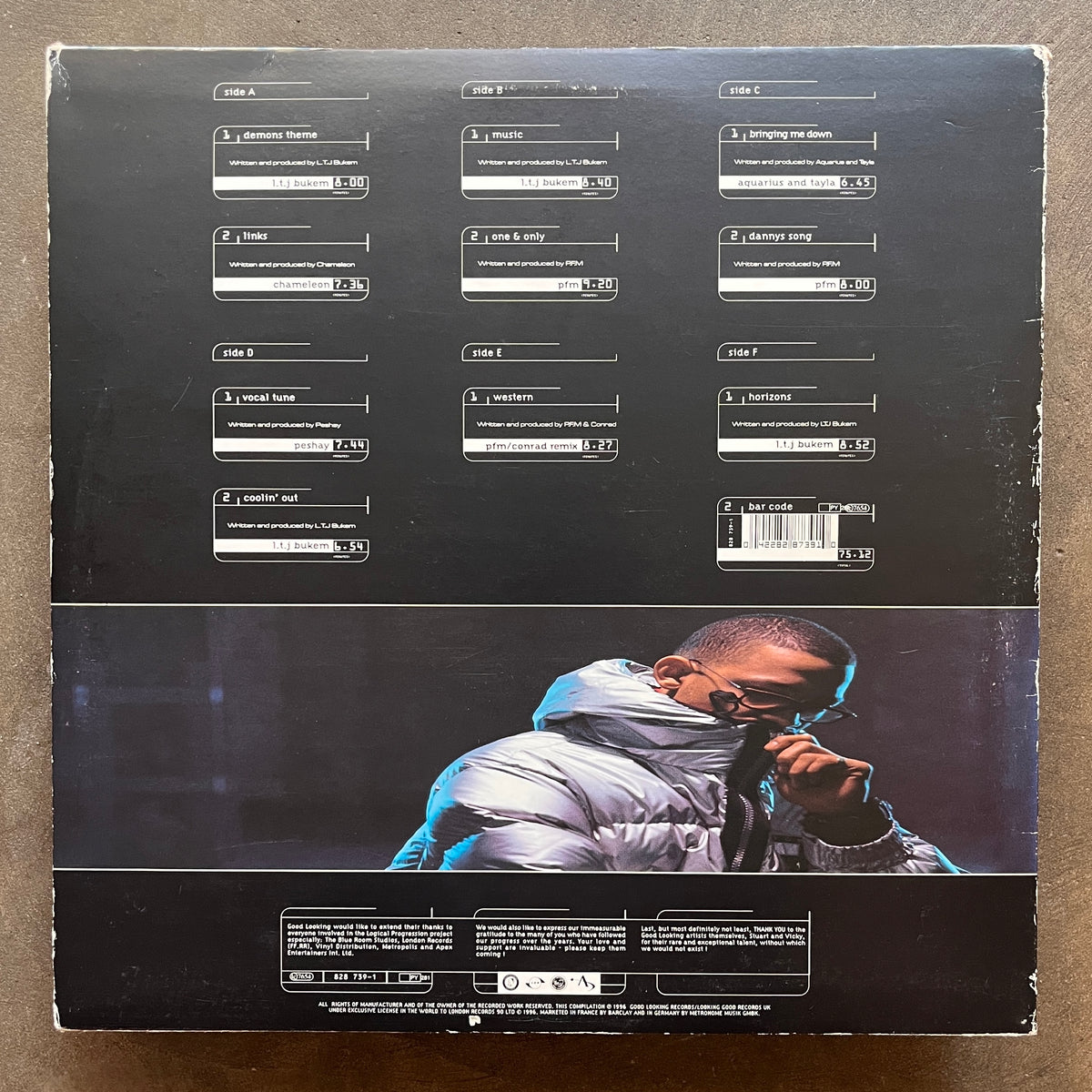 L.T.J Bukem – Logical Progression – All Night Flight Records