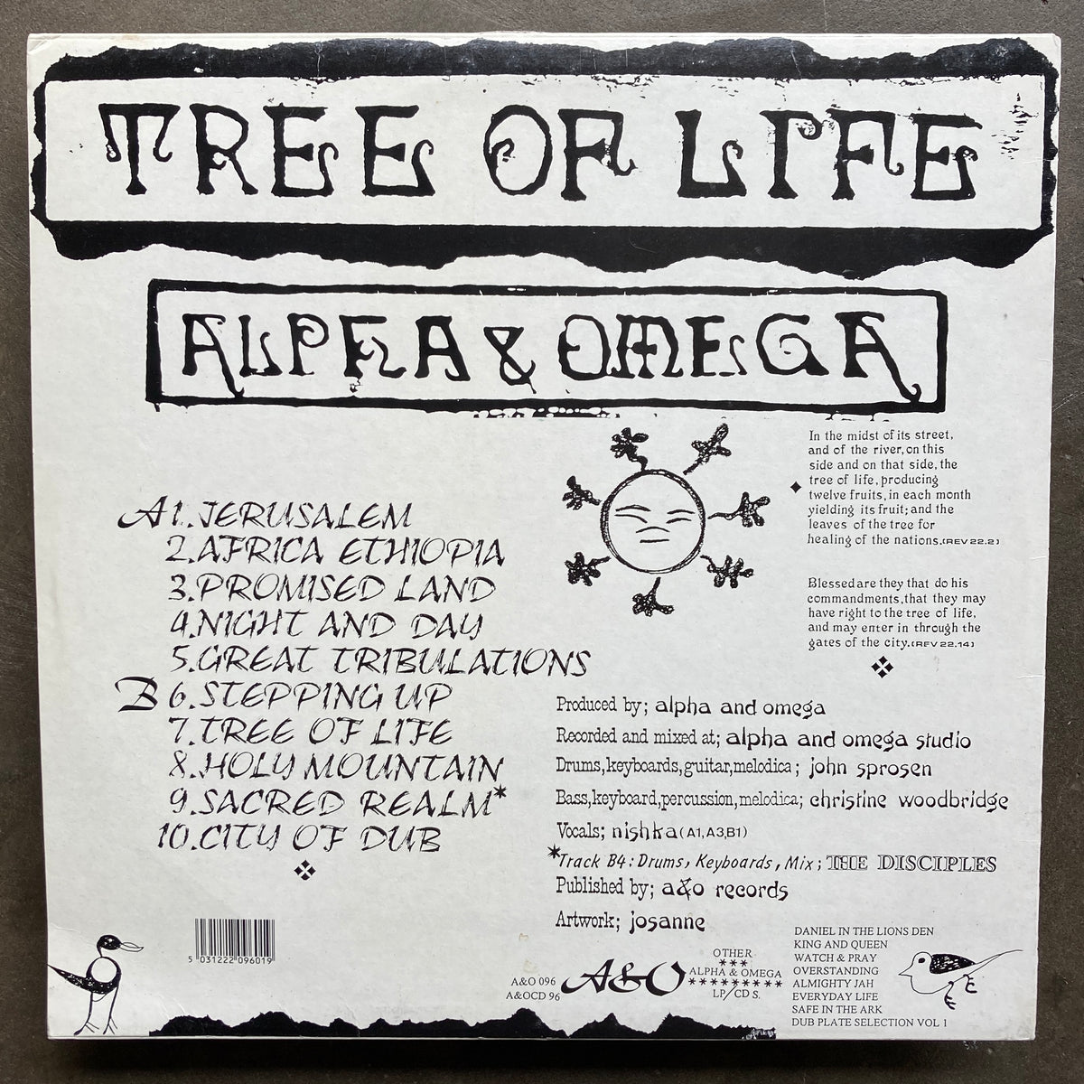 Alpha & Omega – Tree Of Life – All Night Flight Records