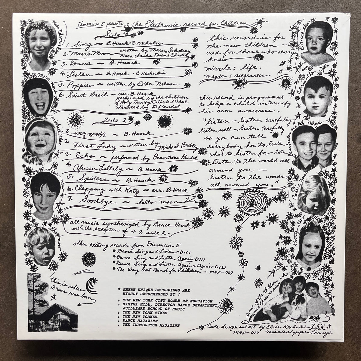 Bruce Haack – The Electronic Record For Children – All Night Flight Records