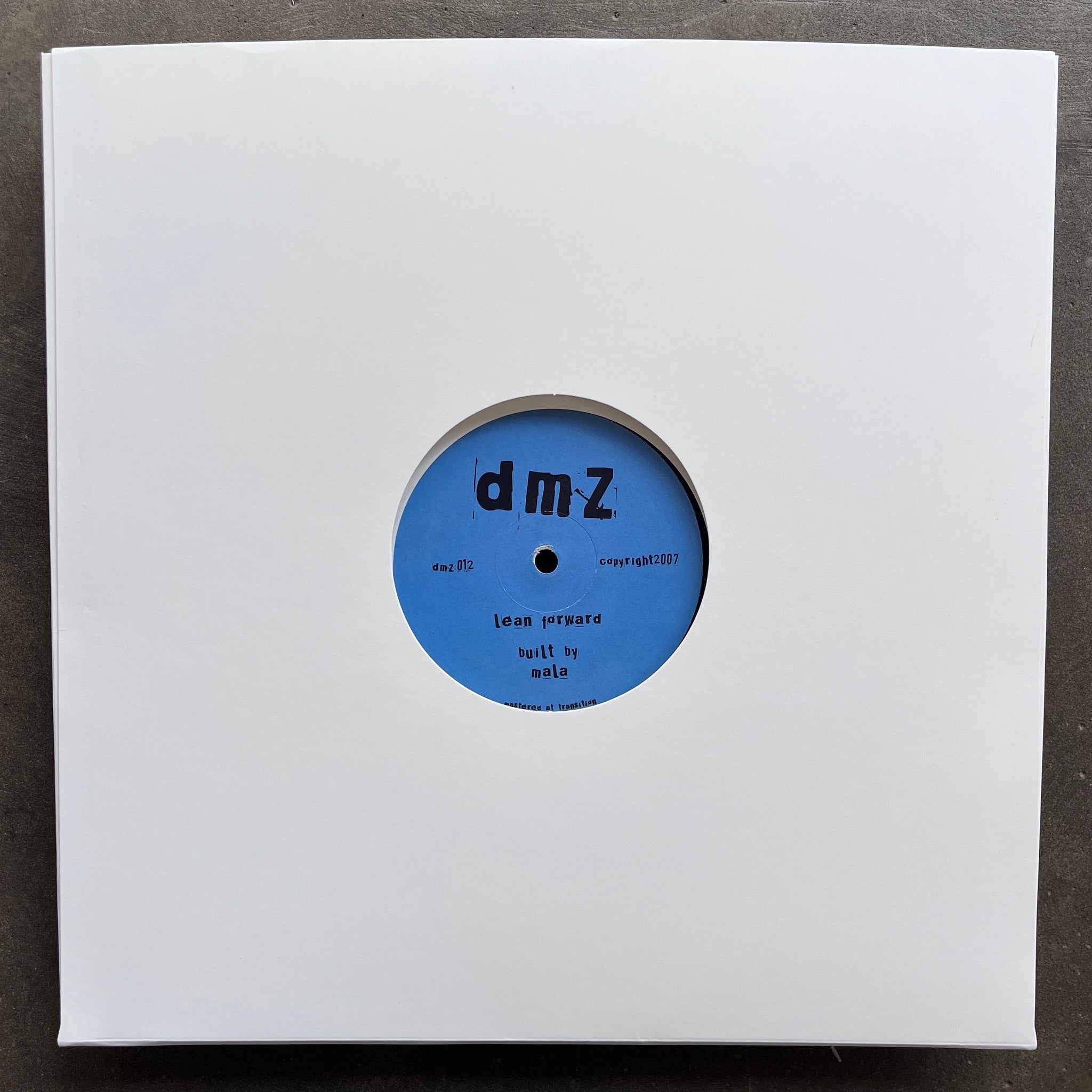Mala – Lean Forward / Learn – All Night Flight Records