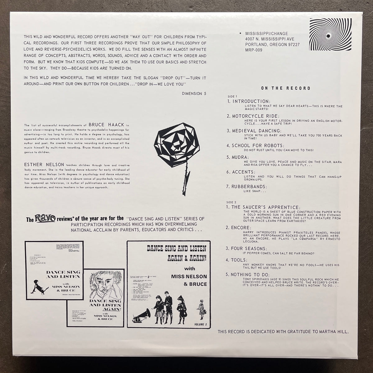 Bruce Haack – The Way-Out Record For Children – All Night Flight Records