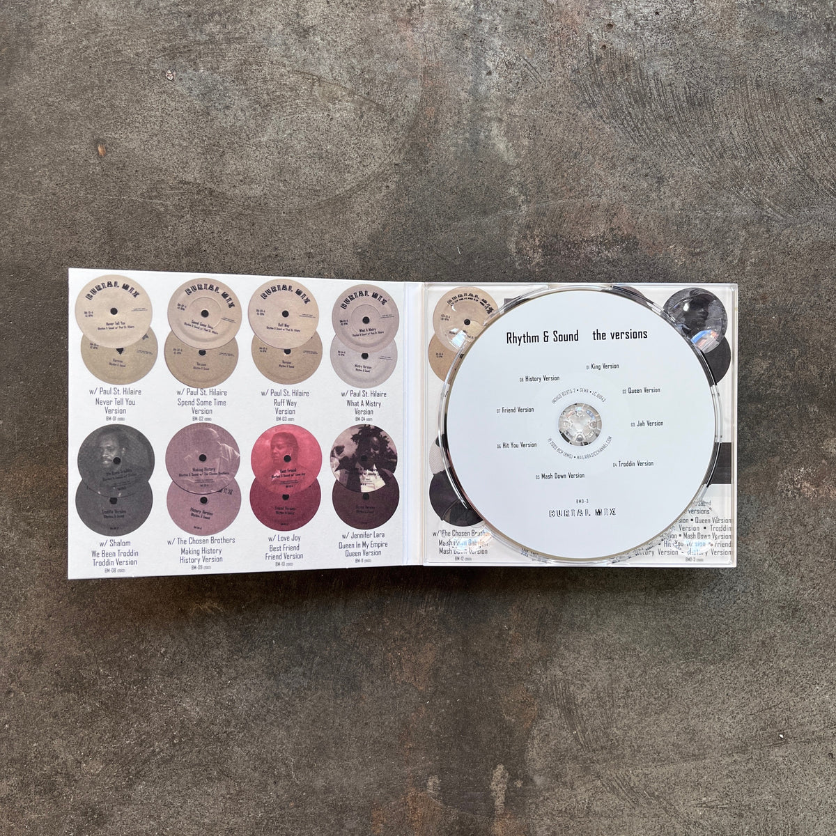 Rhythm & Sound ‎– The Versions – All Night Flight Records