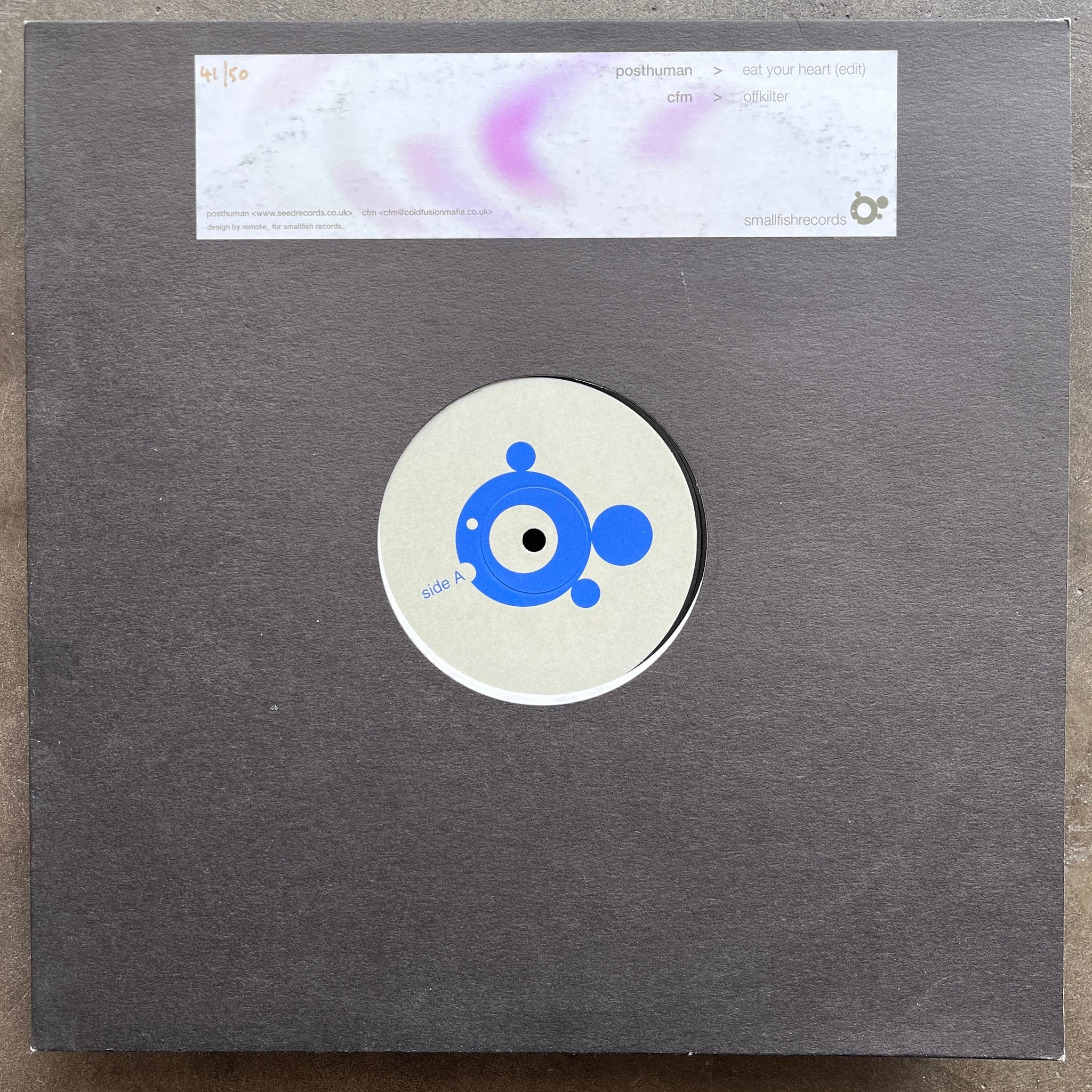 Posthuman / Cold Fusion Mafia – Split – All Night Flight Records