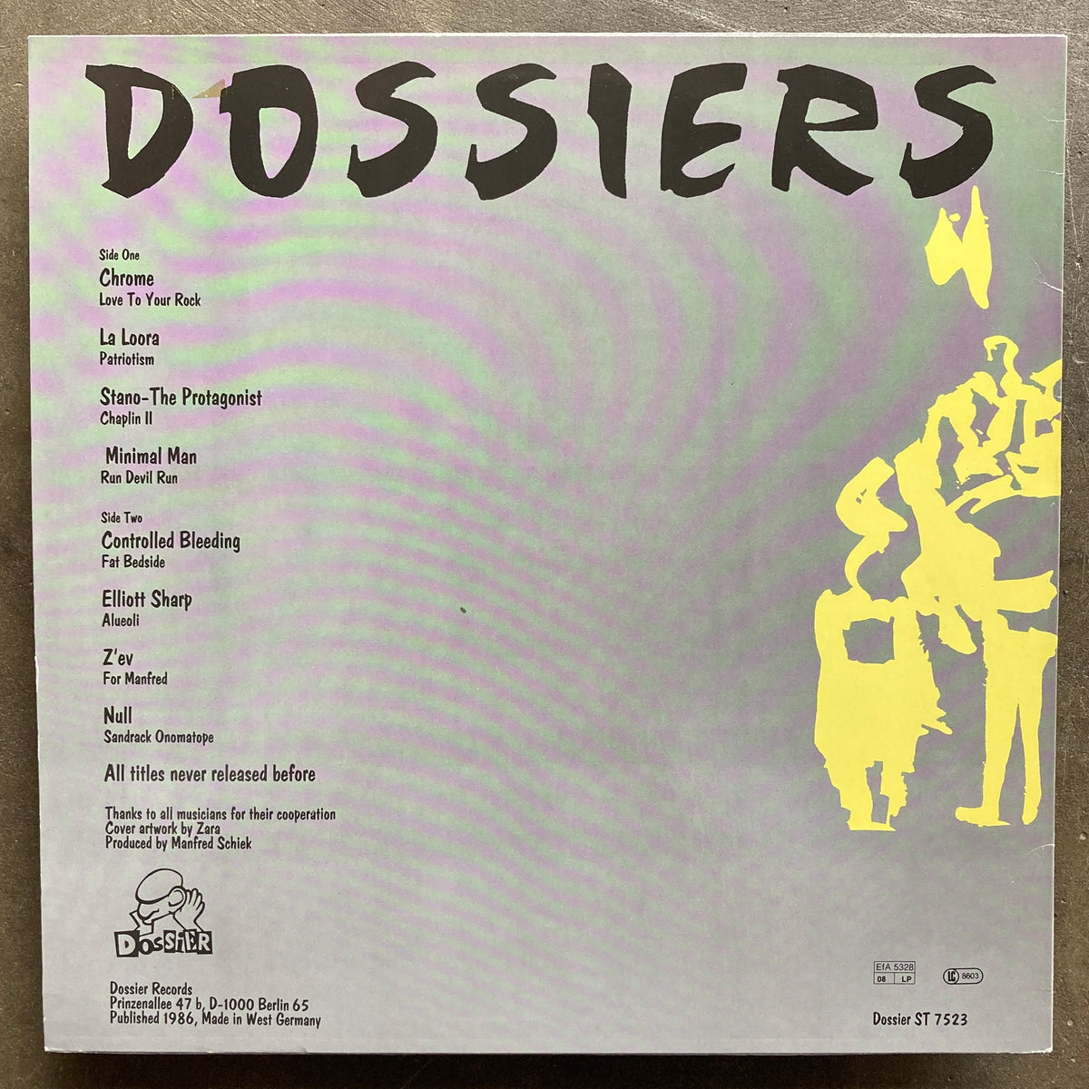 Various – Dossiers – All Night Flight Records