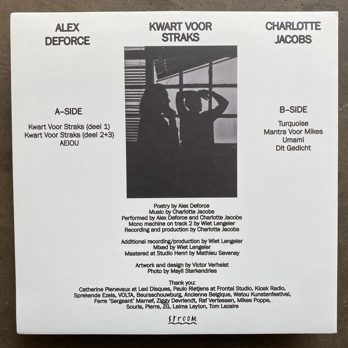 Alex Deforce & Charlotte Jacobs – Kwart Voor Straks – All Night Flight ...