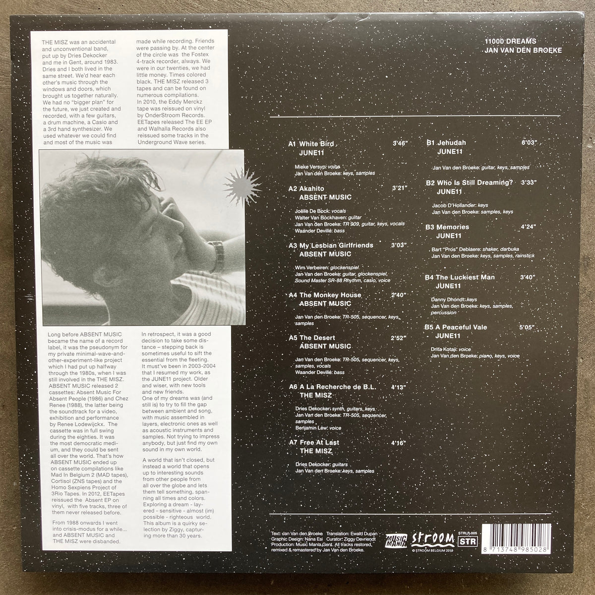 Jan Van den Broeke ‎– 11000 Dream – All Night Flight Records