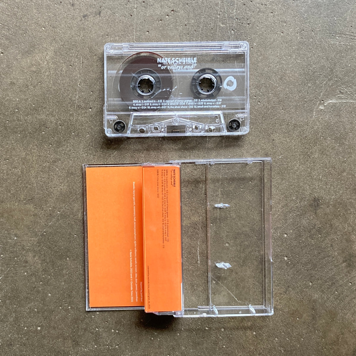 Nate Scheible – Or Valleys And – All Night Flight Records