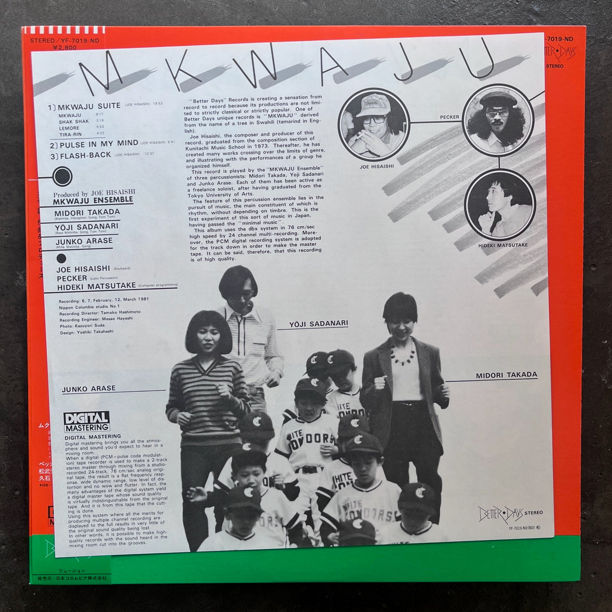 Mkwaju Ensemble – Mkwaju – All Night Flight Records