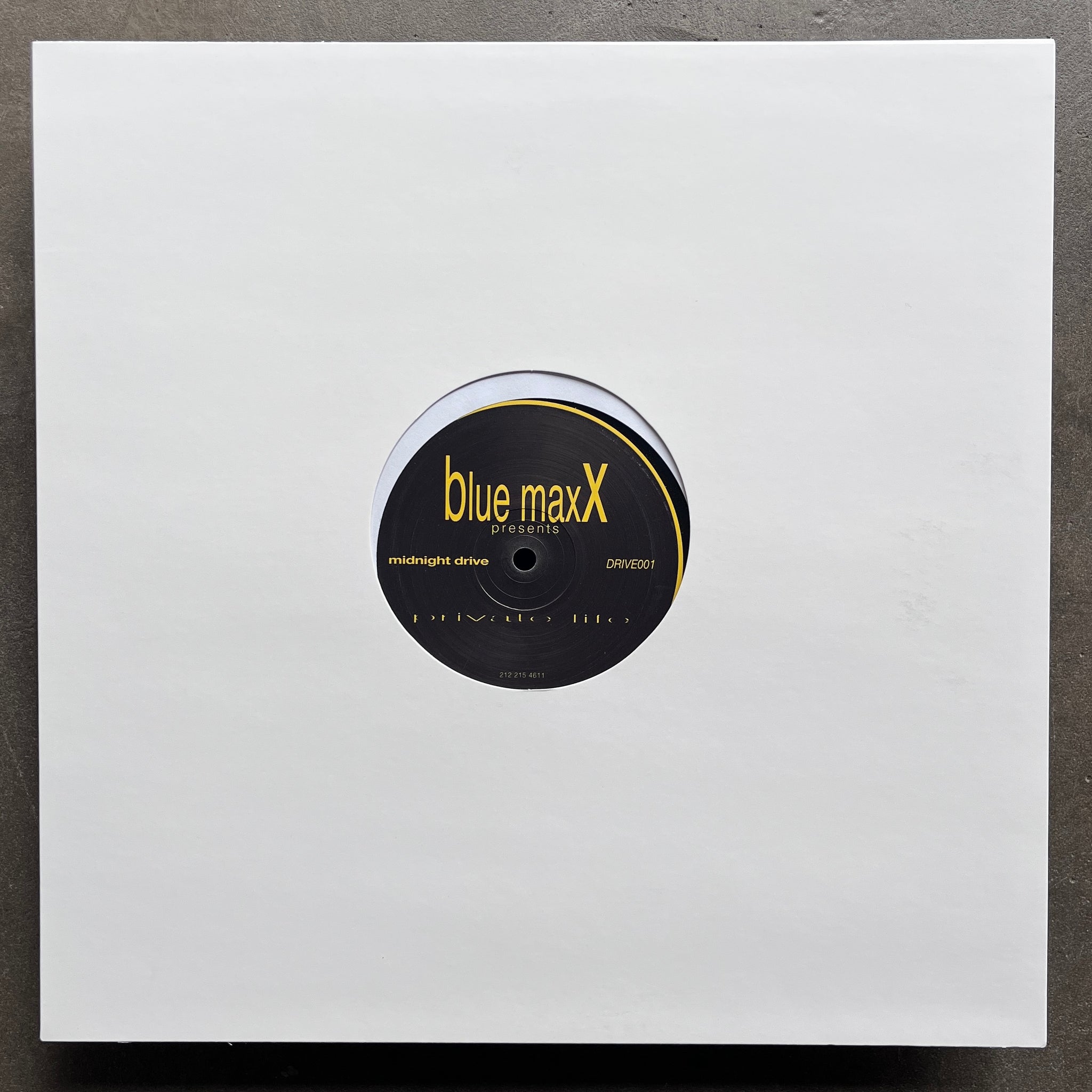 Blue Maxx ‎– Private Life – All Night Flight Records