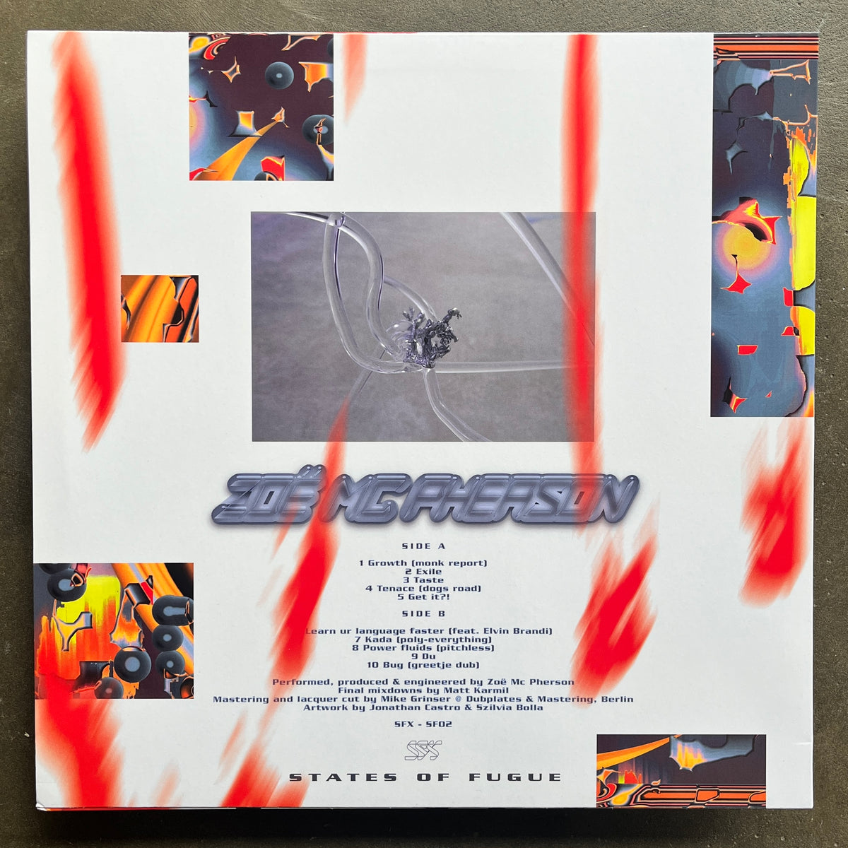 Zoë Mc Pherson – States Of Fugue – All Night Flight Records