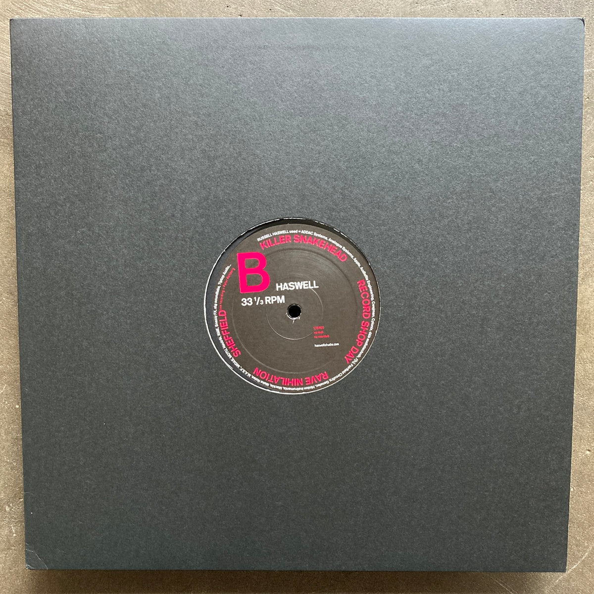 Russell Haswell – Factual – All Night Flight Records