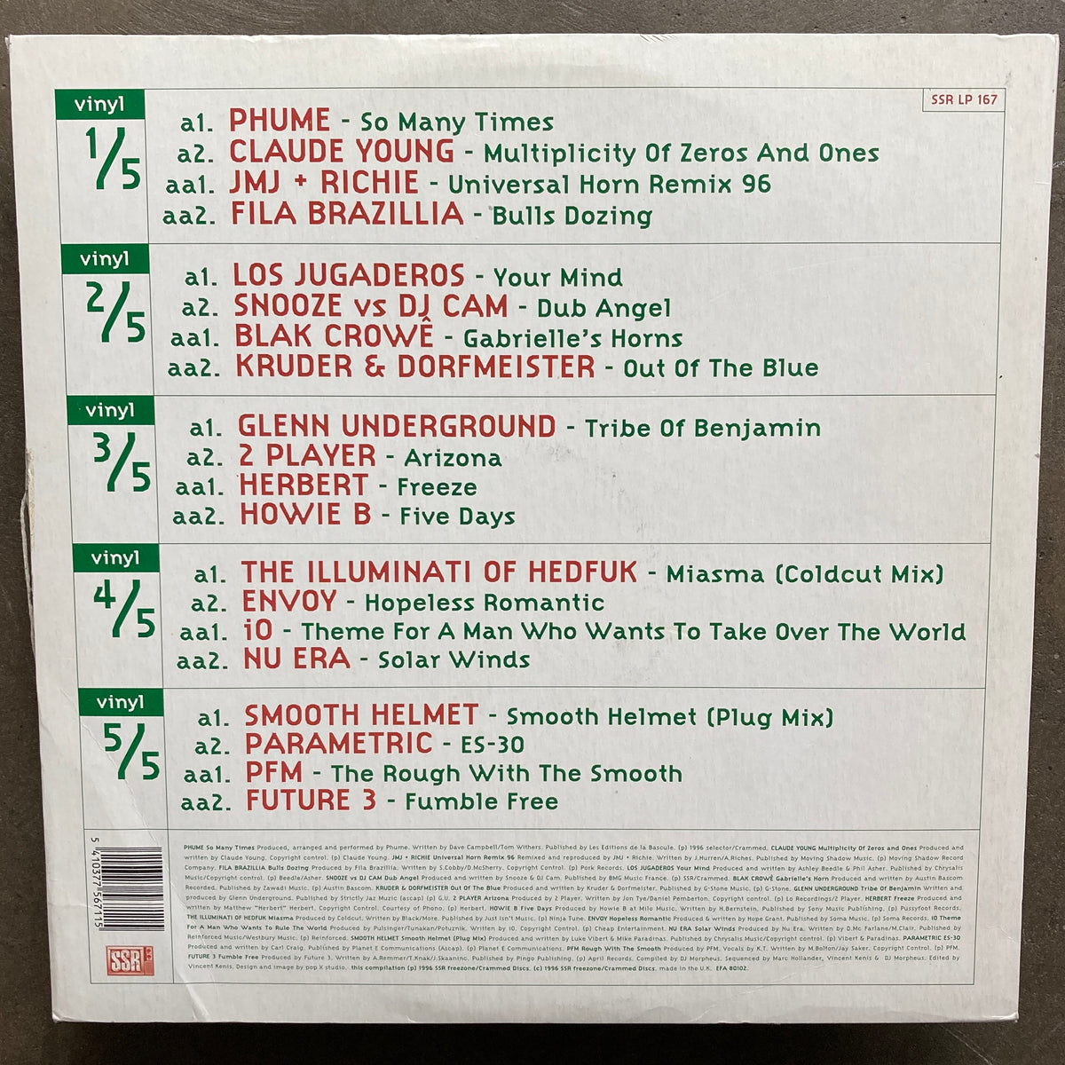 Various ‎– Freezone 3 - Horizontal Dancing – All Night Flight Records