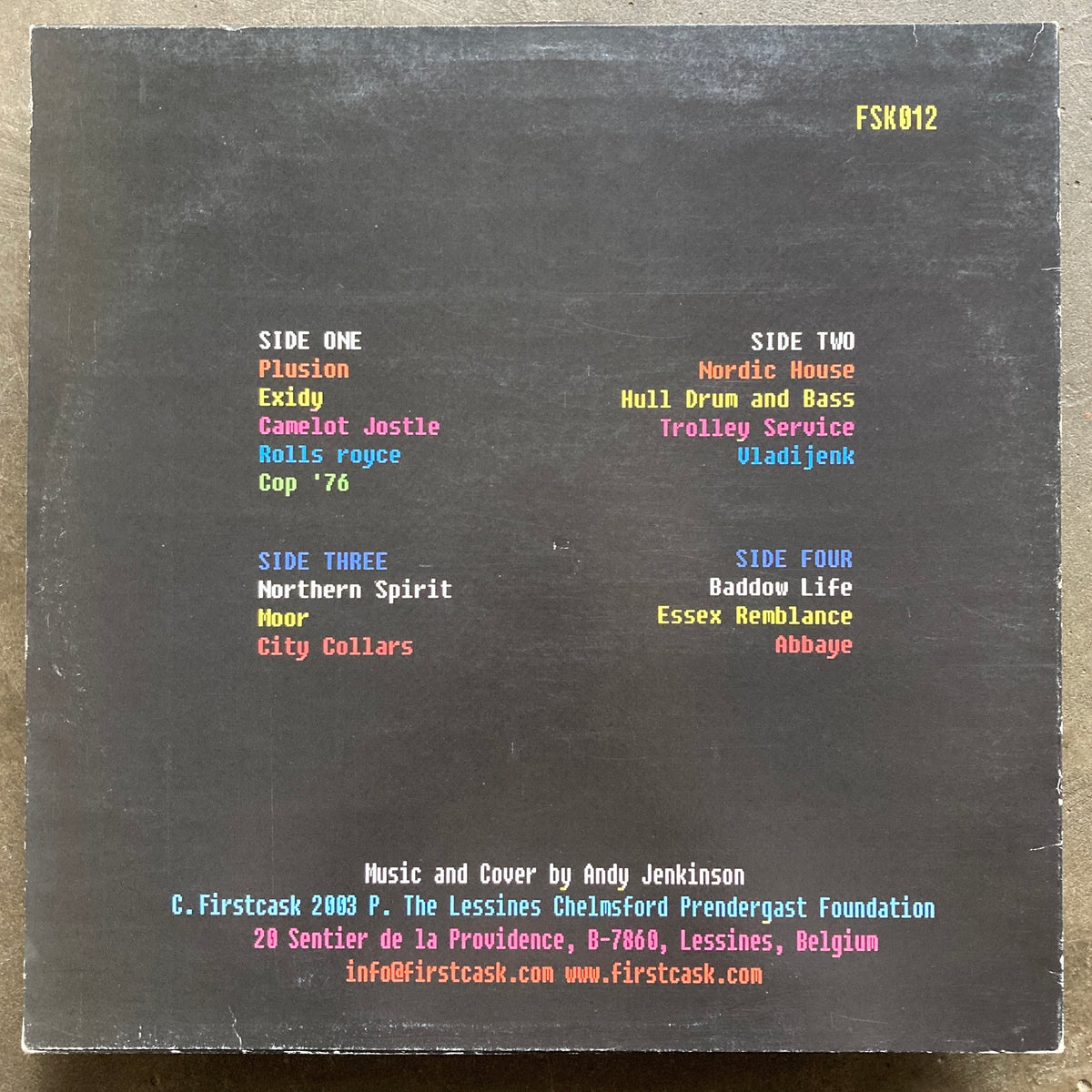 Ceephax – Exidy Tours – All Night Flight Records