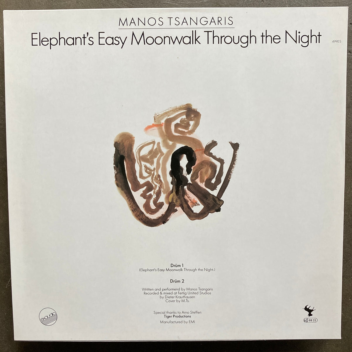 Manos Tsangaris – Elephant's Easy Moonwalk Through The Night – All ...